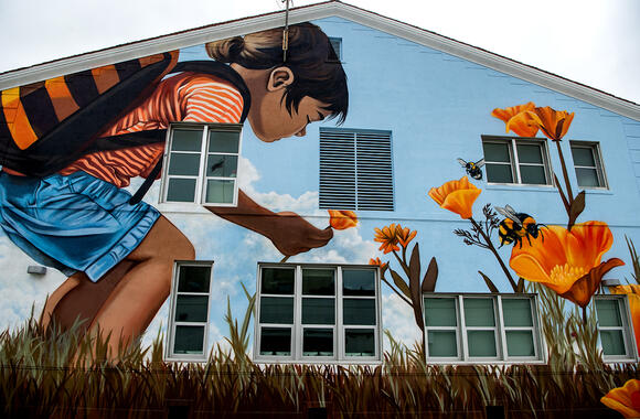 Photos of the 9 new murals that were just painted during the Long Beach ...
