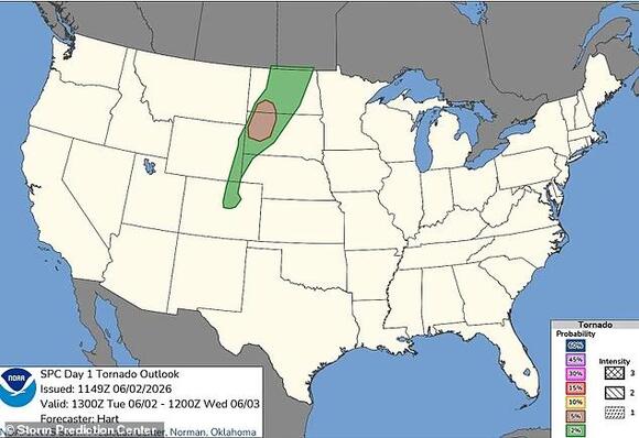 Millions in path of tornado outbreak as violent storms set to strike in ...