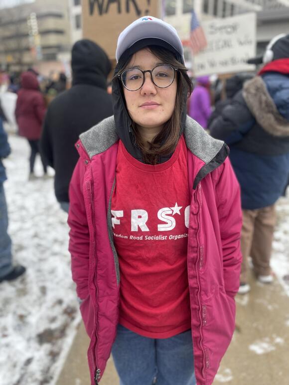Milwaukee protesters speak out to oppose U.S. military action in ...
