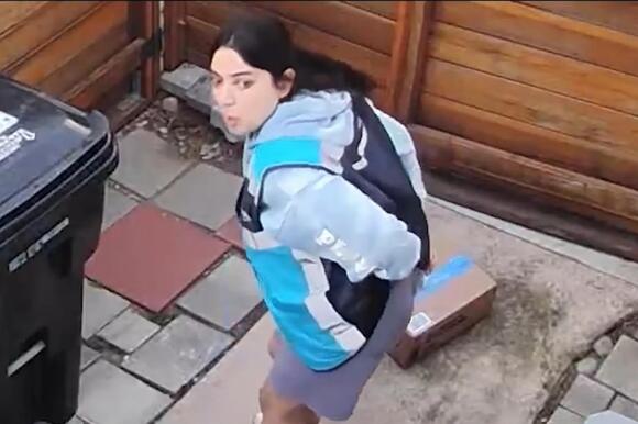 Amazon driver caught with her pants down in Ring footage after families ...