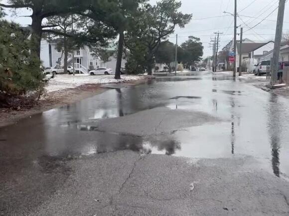 Refreeze from flooding set to most likely impact Monday morning commute ...