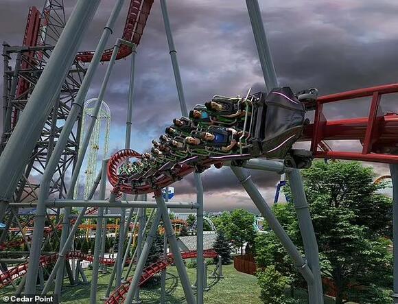 Videos of soon-to-open roller coaster where the track DISCONNECTS in ...
