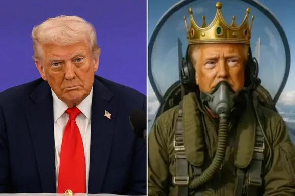 President Donald Trump Fires Back at ‘No Kings Day’ by Posting AI Video ...