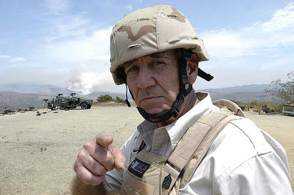 Gunnery Sgt. Hartmann Was a Real-Life Veteran of the US Marine Corps ...