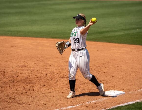 UNT coach Rodney DeLong believed in Kailey Gamble, setting her on ...