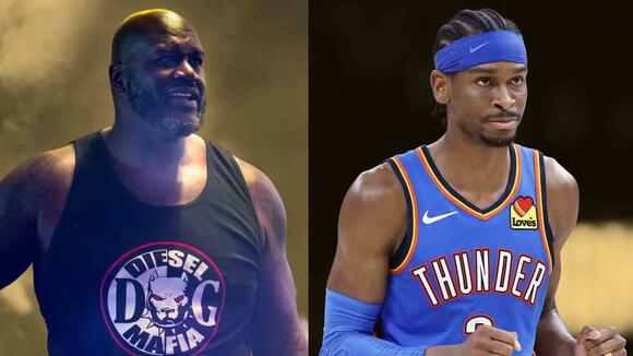 Shaq with a bold advice to SGA heading into the NBA Playoffs: “Got to ...