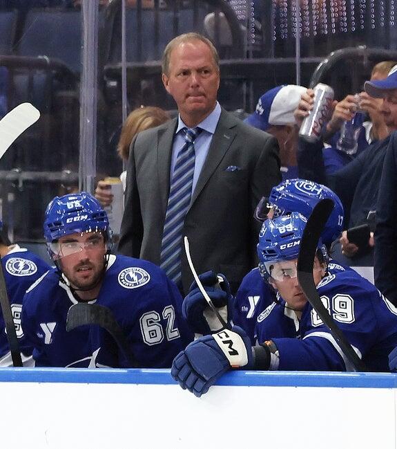 Lightning's Jon Cooper out 2 games after father's death - NewsBreak