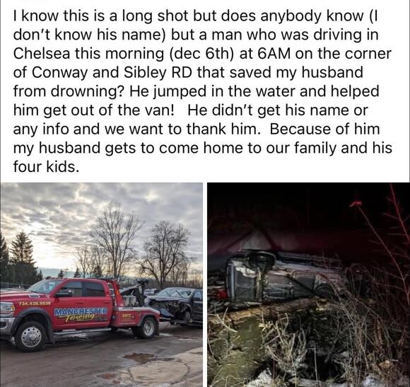 Chelsea father of four grateful after good samaritan saved him from ...