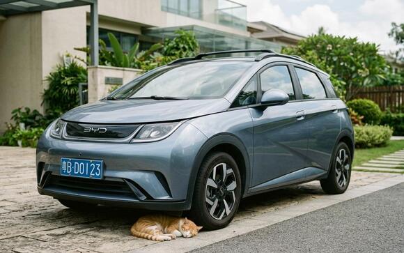 BYD Patents Under-Car Animal Detector; No More Accidents! - NewsBreak