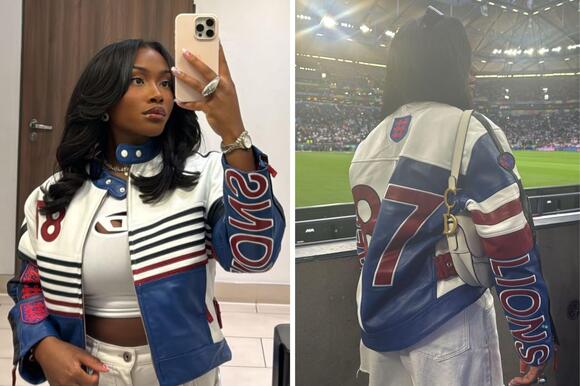 Bukayo Saka’s girlfriend praised for heartwarming custom outfit at ...