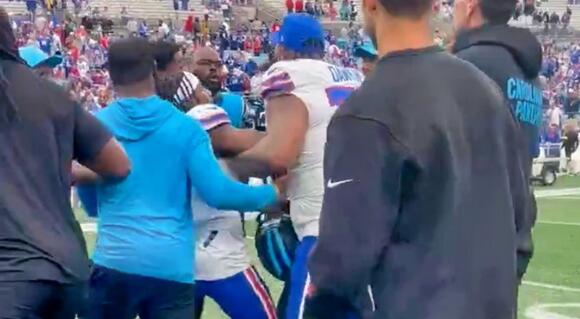 Dion Dawkins & A’Shawn Robinson Nearly Started An All-Out Brawl After ...