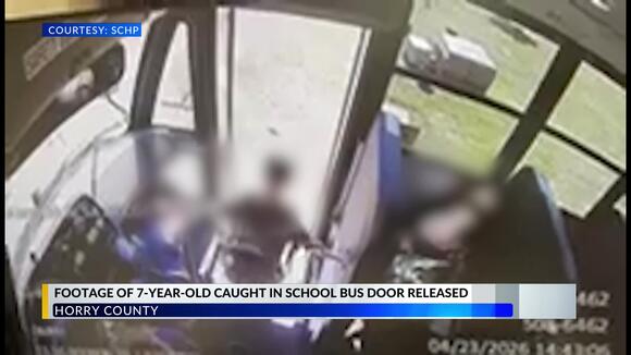 Video shows child’s arm, book bag stuck in schools bus door - NewsBreak