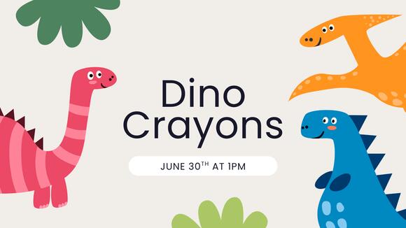 📅 Dino Crayons Craft for Kids – June 30 at Watson Chapel Library ...