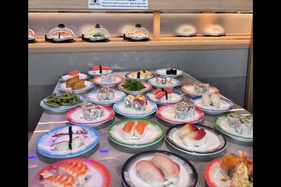 Robots, conveyor belts and unlimited rolls — NJ’s wildest sushi trend ...