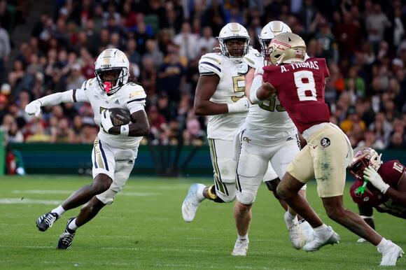Georgia Tech stuns No. 10 Florida State in Ireland for dramatic start ...