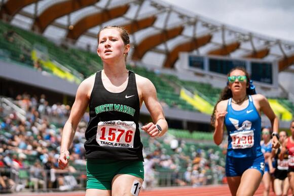 North Marion's Callie Cutsforth wins 4A 1500 meter state title - NewsBreak