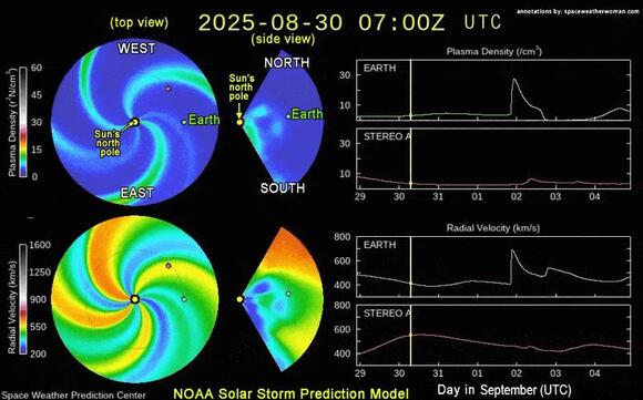 'Cannibal' solar storm could paint auroras above 18 US states this ...