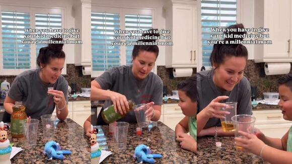 Video: Millennial Mom Has the Perfect Way To Make Kids Have Medicine ...