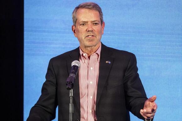 Nebraska governor hospitalized after he is bucked off a horse - NewsBreak