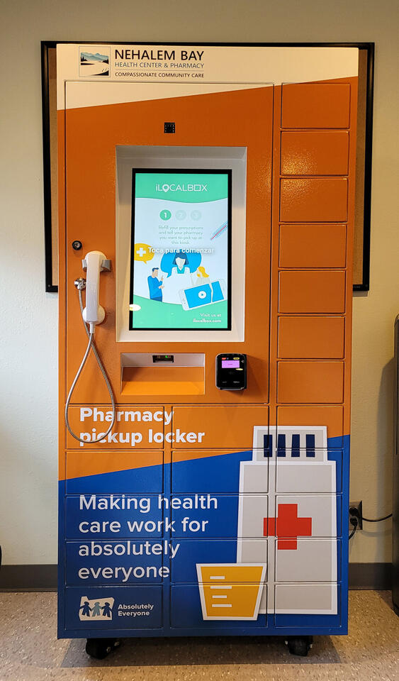 Nehalem Bay Pharmacy now offers pick up lockers