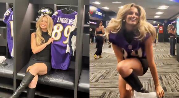 Ravens TE Mark Andrews’ Girlfriend Sparks Viral Chaos: Hikes Up Her ...