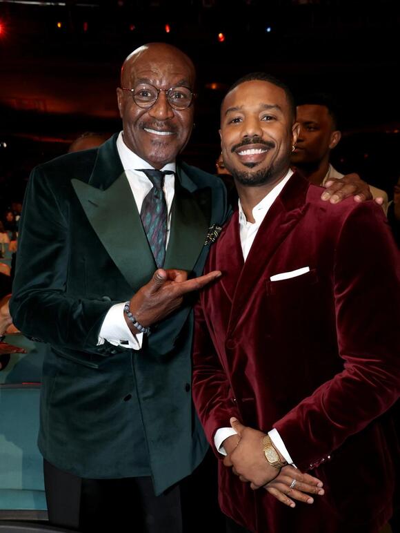 NAACP Image Awards: Delroy Lindo & Michael B. Jordan Receive Standing ...