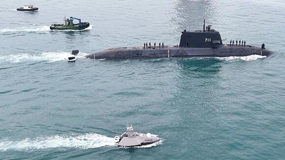 Taiwan’s first domestically built submarine conducts new surface-only ...