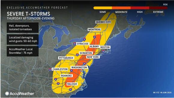 Severe Storms Could Quickly Spin Up Isolated Tornadoes: Here's Timing ...