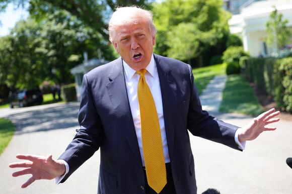 Donald Trump Sticker Goes Viral Amid Iran Tensions and Gas Price ...