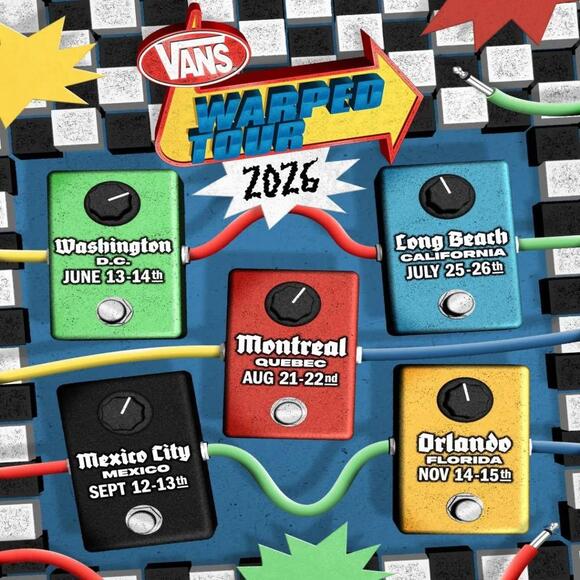 Vans Warped Tour 2026 Announces Expansion Across North America ...