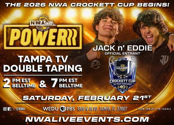 Jack n’ Eddie Announced As Participants In 2026 NWA Crockett Cup ...