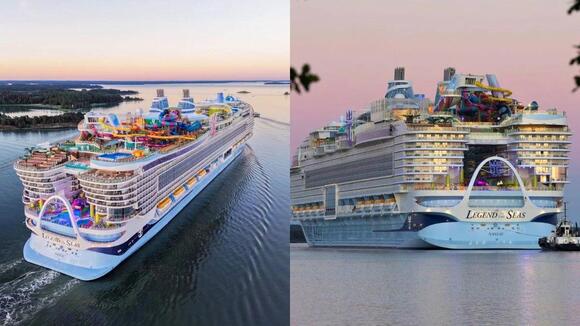 World’s Newest Icon Class Ship Departs Shipyard Ahead of Inaugural ...