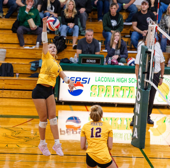 Five senior Pirates pick up volleyball all-conference recognition