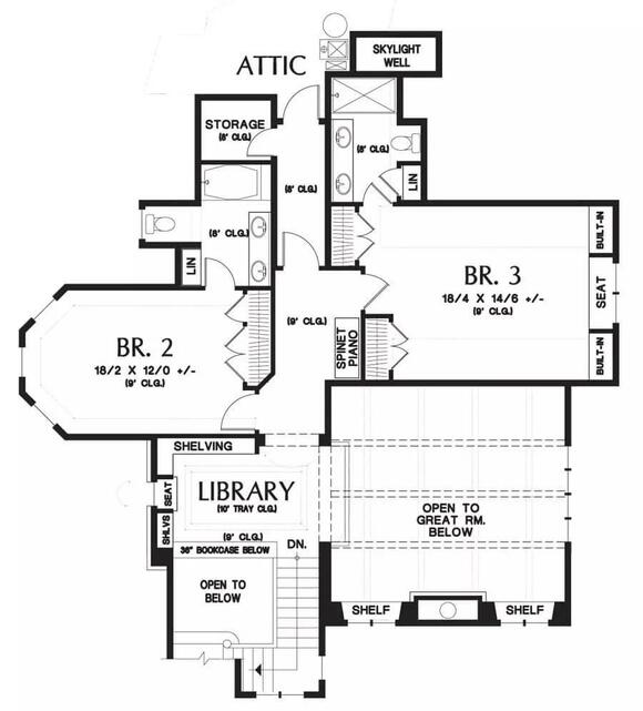 Tour This 4,142 Sq. Ft. 3 Bedroom Tudor Manor with Library (Floor Plan ...