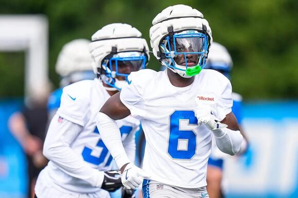 Terrion Arnold leaves practice with calf injury; Derrick Barnes (hand ...