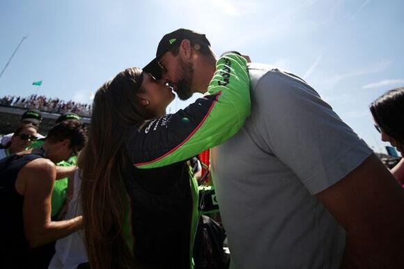 Danica Patrick confirms relationship status after Aaron Rodgers ...