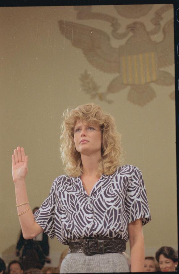 Iran-Contra figures Oliver North and Fawn Hall secretly marry 40 years ...