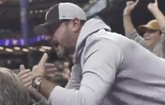 Texas Fan Embarrasses Himself in Postgame Altercation With Washington ...