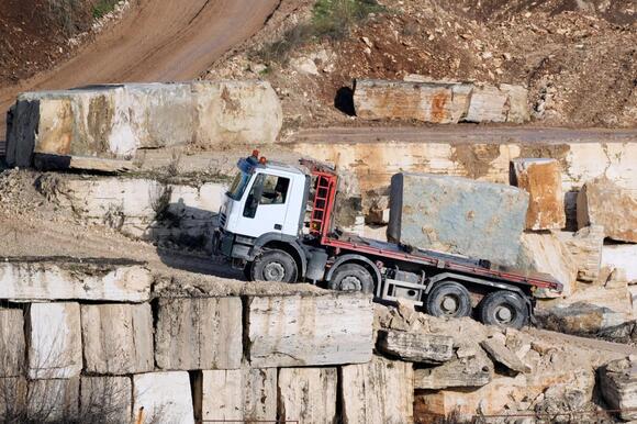 The travertine quarries that built ancient Rome are carving rock for a ...