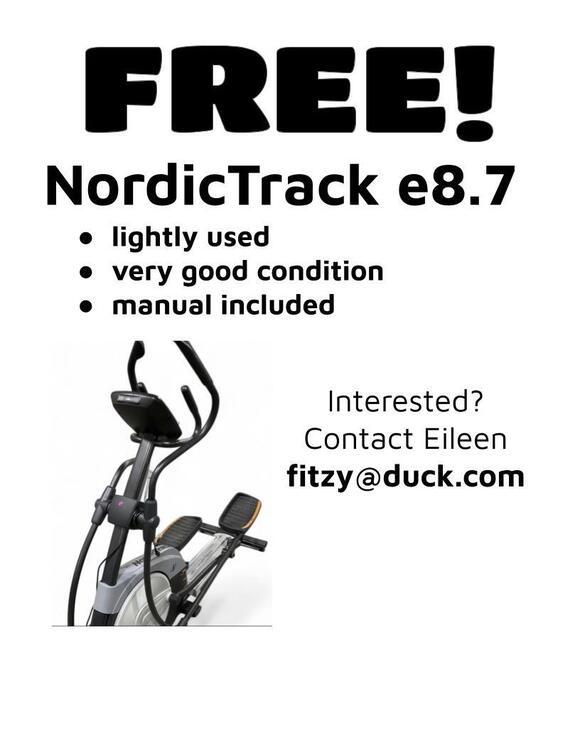 🎁 Freebies Up for Grabs in Neptune City — Fitness Gear, Furniture ...