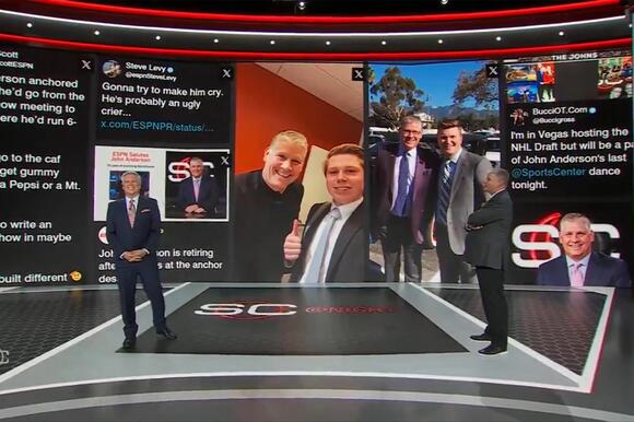 John Anderson signs off final ‘SportsCenter’ after 25 years at ESPN ...