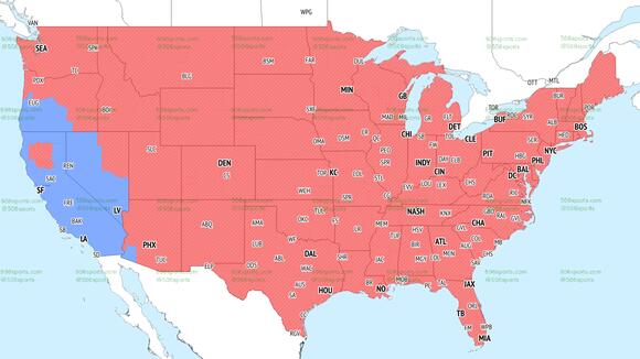 NFL Coverage Map Week 13: Updated TV Broadcast Schedule and Announcers ...