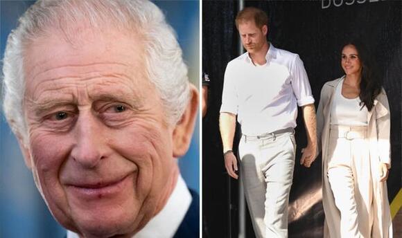 King Charles offers olive branch to Meghan Markle and Prince Harry ...