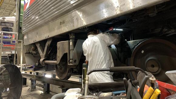 SEPTA chugs along with federally mandated Regional Rail car inspections ...