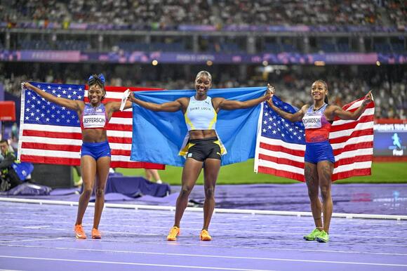 Black Girl Magic! Sprinter Julien Alfred Claims St. Lucia’s First-Ever ...