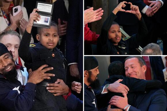 Trump makes DJ Daniel, 13-year-old with cancer, an honorary Secret ...