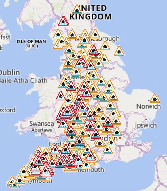 Storm Bert map: When and where UK will be hit by snow and winds after ...