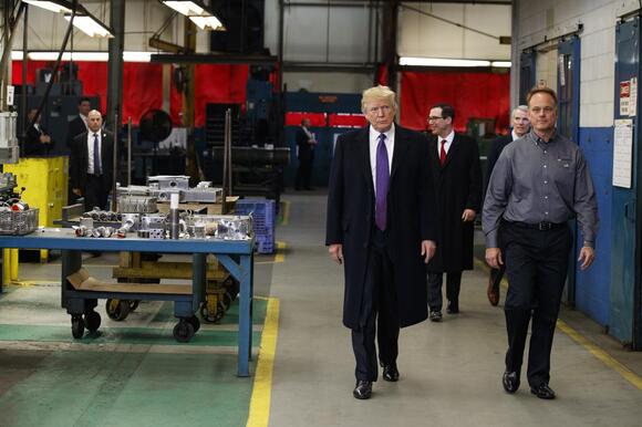 Trump wants a manufacturing boom. The industry is buckling. - NewsBreak