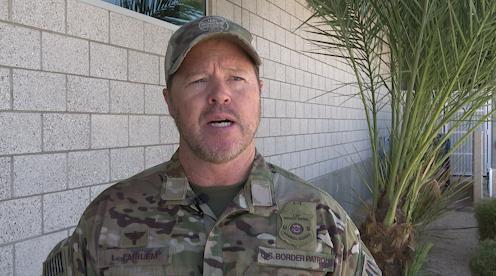 Fallen Border Patrol agent’s son swims for Team USA in Paris Olympics