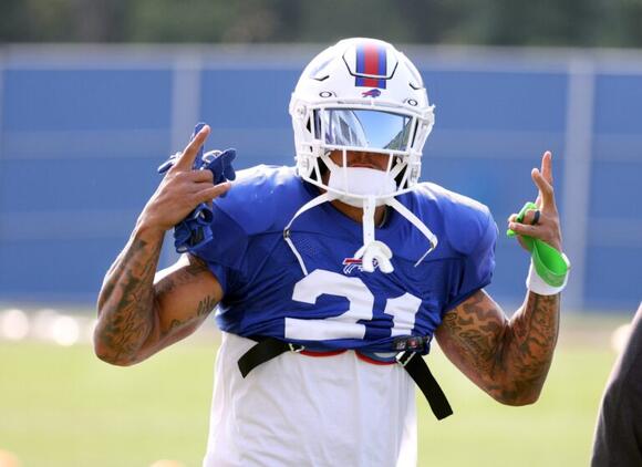 Jordan Poyer’s wife Rachel Bush reveals secret to keeping relationship ...